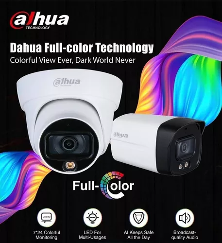 Kit de 2 cámaras full color con audio (2MP) – La casa del plomero sub ...